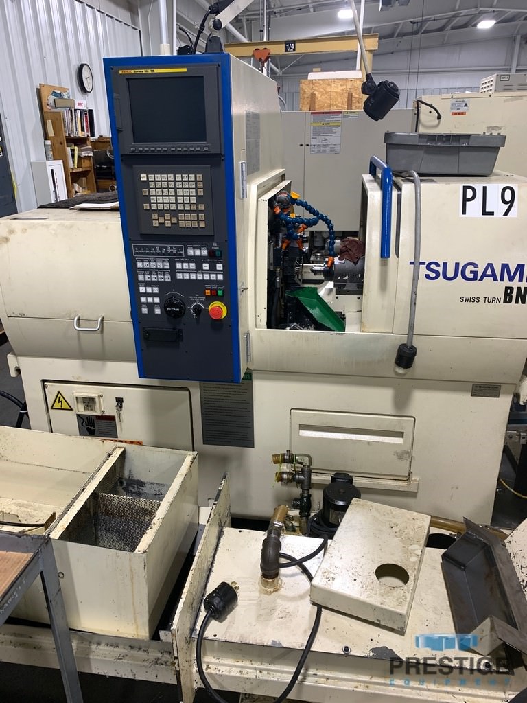 Tsugami B0326-III CNC Precision Automatic Lathe with Bar Feed | pressXchange