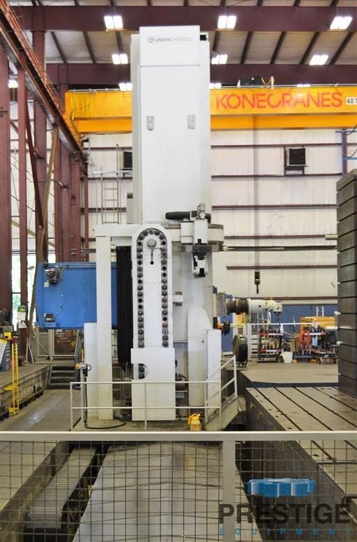 Union PCR160 Plus CNC 6.3" Ram Type Traveling Column Horiz Boring Mill ...