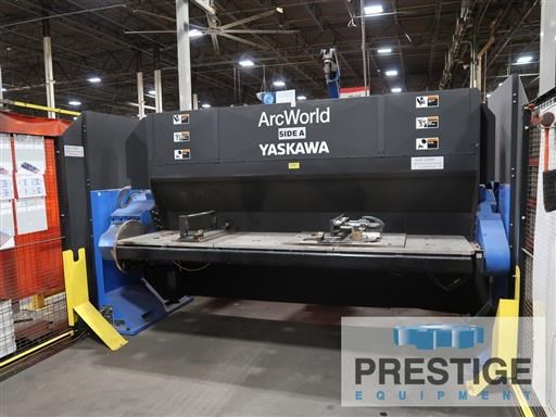 Yaskawa Motoman MA2010 Weld Cell With 6-Axis Robot & Ferris Wheel ...