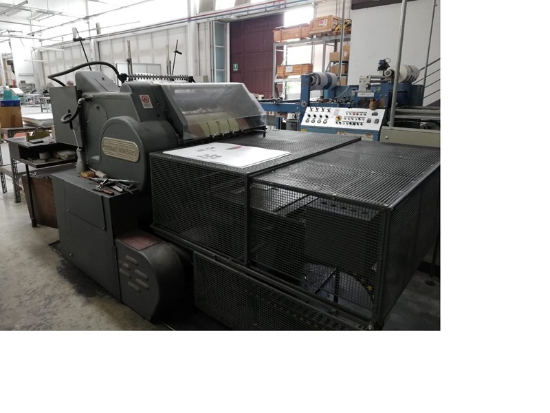 Heidelberg Cylinder S + FTP Hot foil system | pressXchange