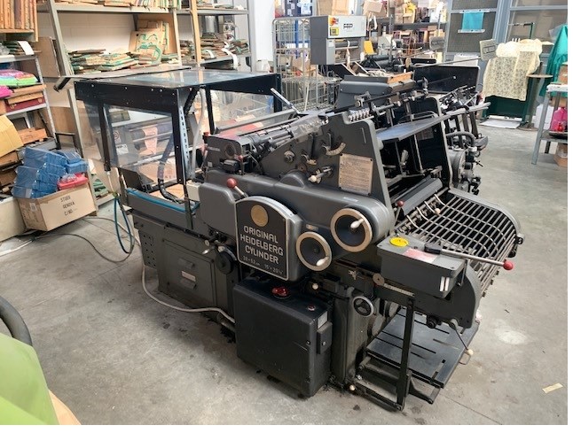 Heidelberg KS Cylinder with hot foil | pressXchange