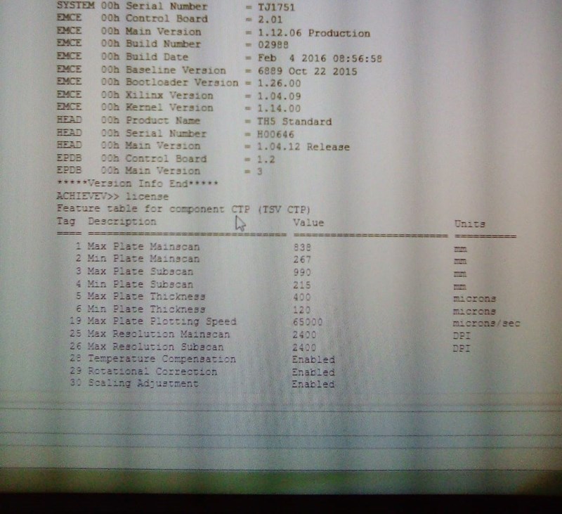 Kodak Achieve Platesetter T 400/800 | pressXchange