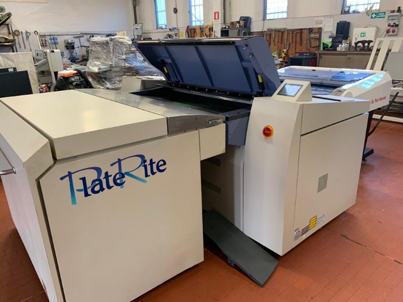 Screen Plate Rite 8100 + Autoloader SA-L 8100 | pressXchange