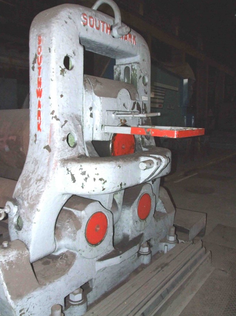 Three rolls pyramid type Plate Bending Machine SOUTHWARK (SOLD ...