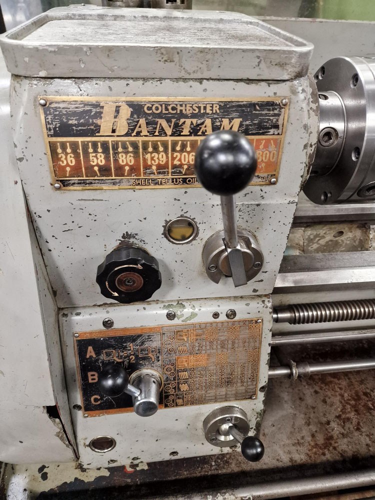 COLCHESTER BANTAM 800 10& X 20& STRAIGHT BED CENTRE LATHE | pressXchange