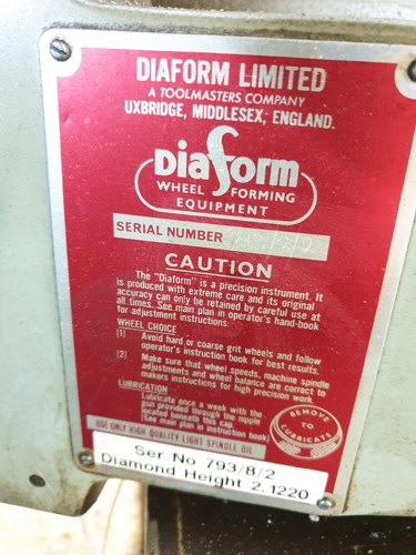 DIAFORM 8/2 WHEEL FORMING ATTACHMENT | pressXchange