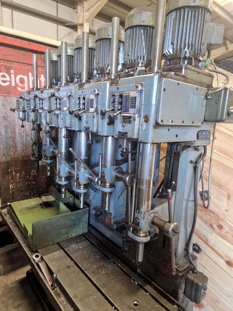 POLLARD 150A/6 SIX SPINDLE IN-LINE DRILL | pressXchange