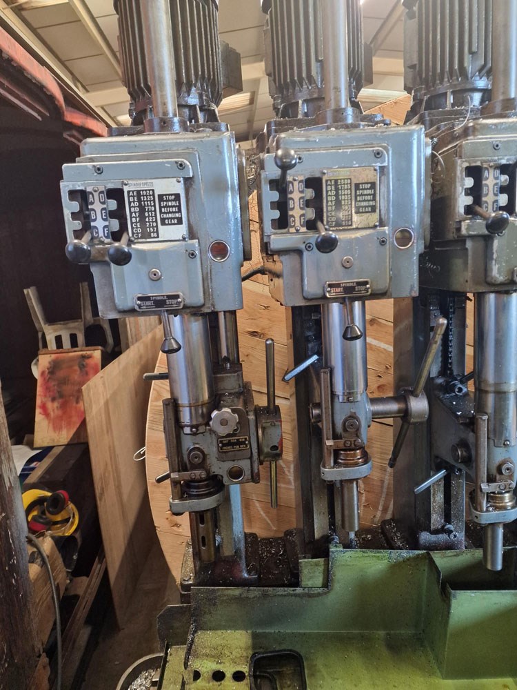 POLLARD 150A/6 SIX SPINDLE IN-LINE DRILL | pressXchange