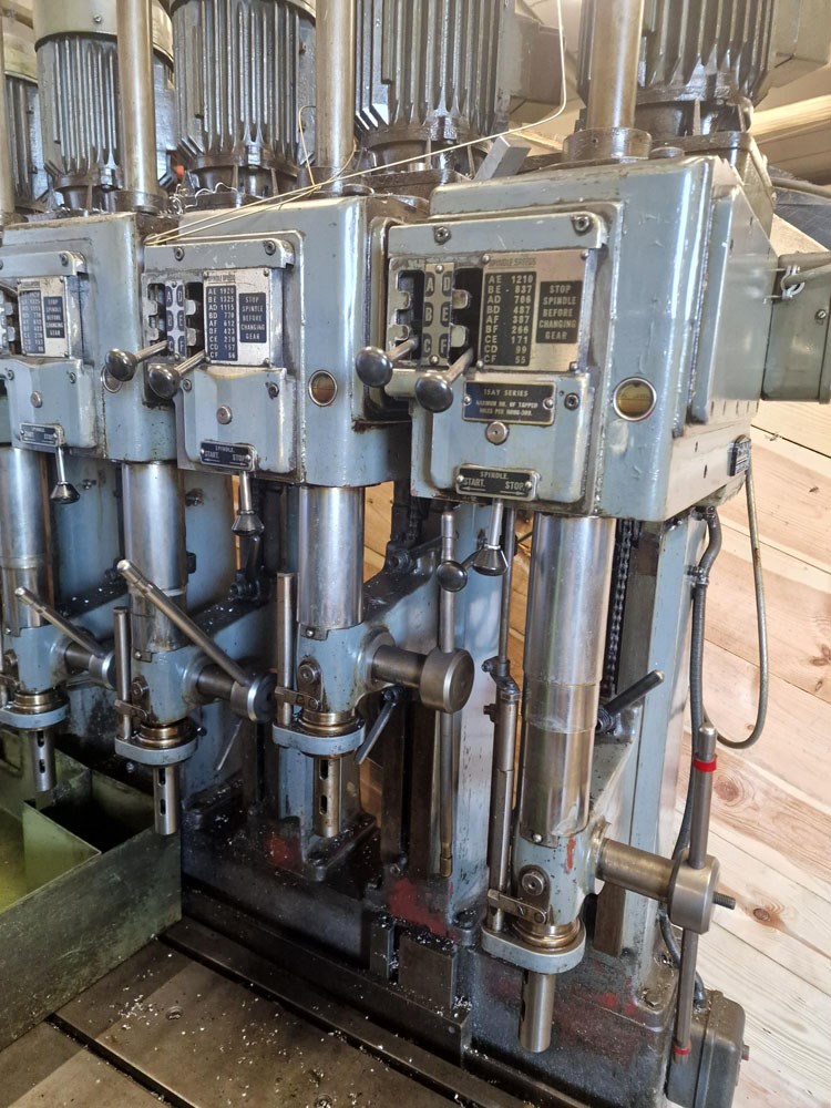 POLLARD 150A/6 SIX SPINDLE IN-LINE DRILL | pressXchange