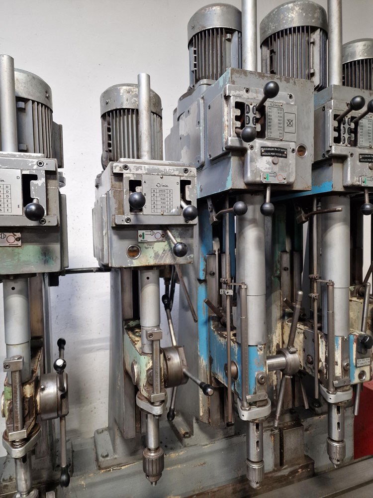 POLLARD 150A/6 SIX SPINDLE IN-LINE DRILL | pressXchange