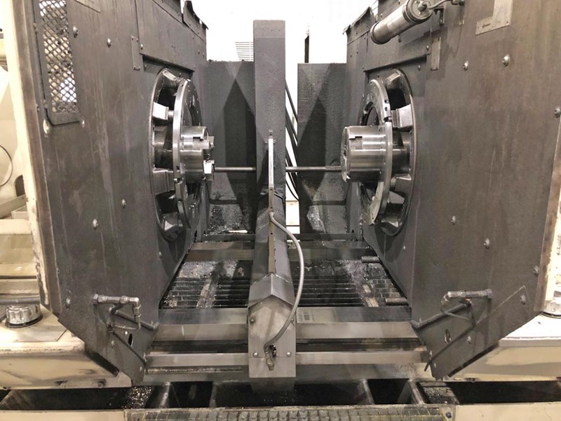 (2) HELLER RFK 200/800/2 TWIN HEAD CNC CRANKSHAFT MILLING MACHINES ...