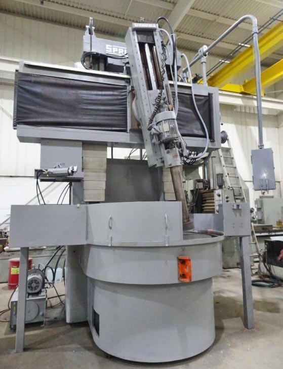 SPRINGFIELD MODEL 3-1/2A-TR RAIL TYPE UNIVERSAL VERTICAL GRINDER ...