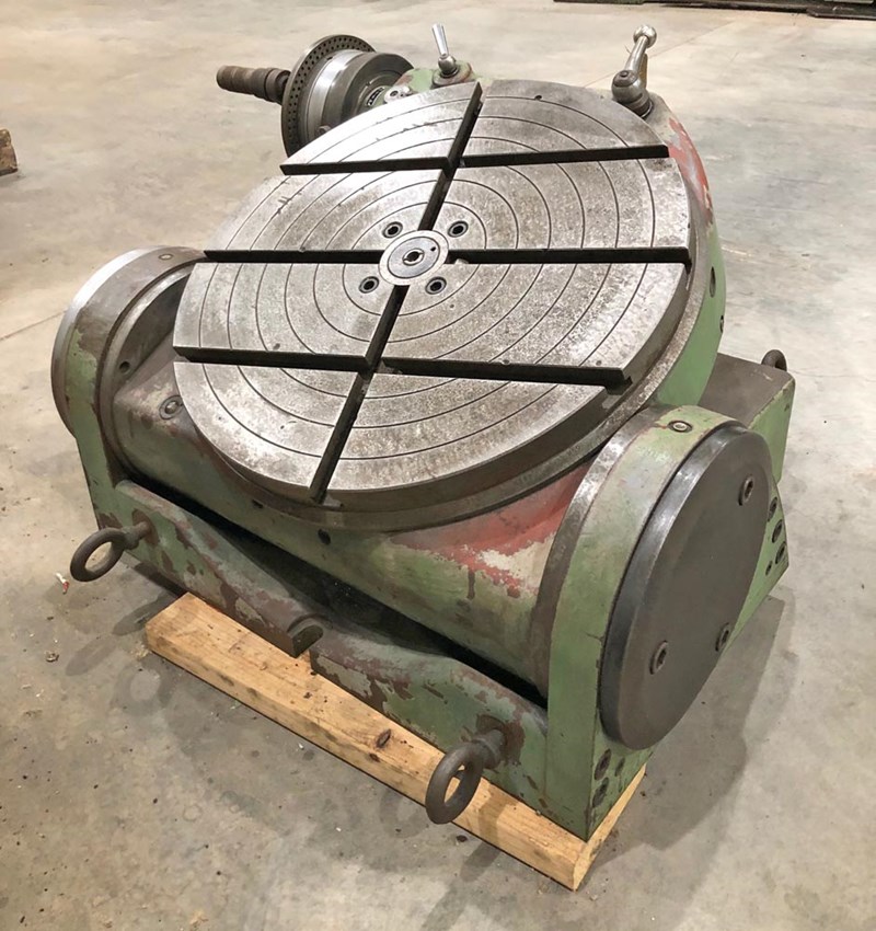 20″ WALTER MODEL RtS 500 TG TILTING ROTARY TABLE | pressXchange