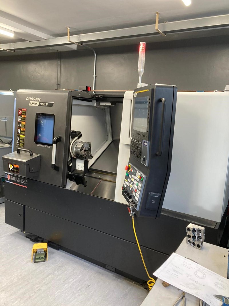 Doosan Lynx 2100 LMB CNC Lathe | pressXchange