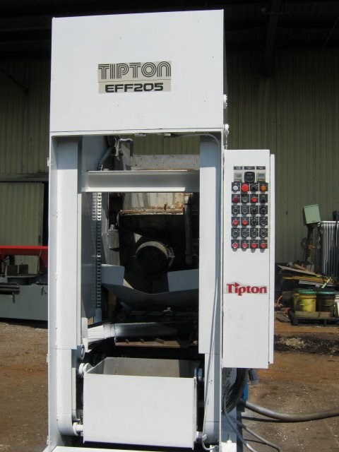 TIPTON FULLY AUTOMATED HIGH ENERGY DEBURR MACHINE MODEL EFF-205-FA ...