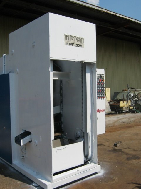 TIPTON FULLY AUTOMATED HIGH ENERGY DEBURR MACHINE MODEL EFF-205-FA ...