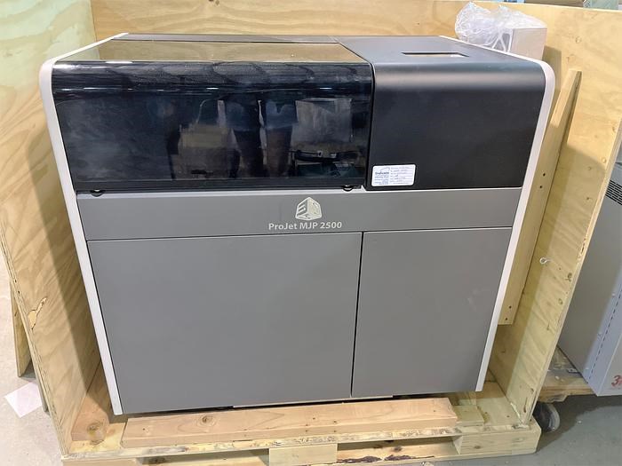 2019 3D Systems ProJet MJP 2500 3D Printer with ProJet 2500 Model 1-A ...