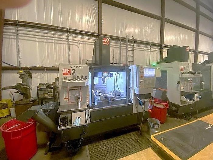2020 Haas VF2 with 10,000 RPM, 4th Axis Drive/Wiring, TSC READY, HS ...