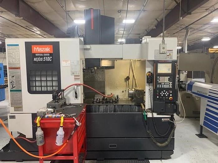 2006 Mazak Nexus VCN 510C with 4th Axis Rotary Table | pressXchange