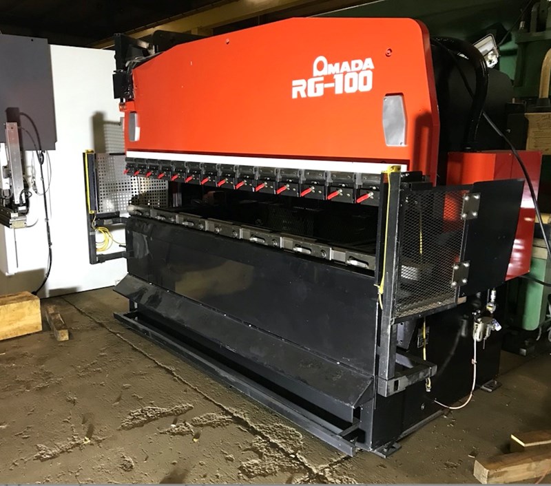 100 Ton X 10 Amada RG 100 CNC Hydraulic Press Brake | pressXchange