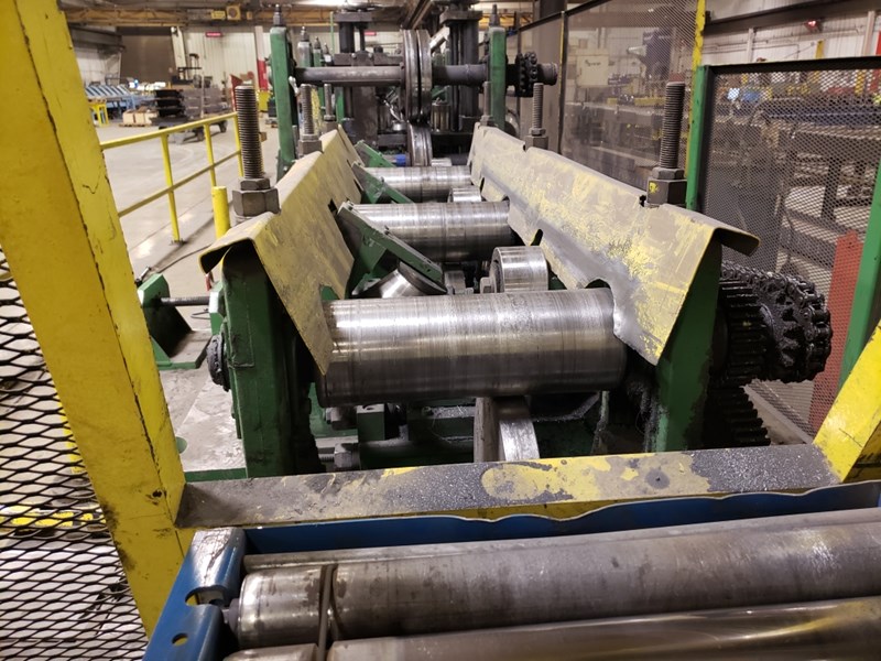 2007 ASC Mark 1 Cee / Zee Rollformer with 2009 Eave Strut Rollformer ...