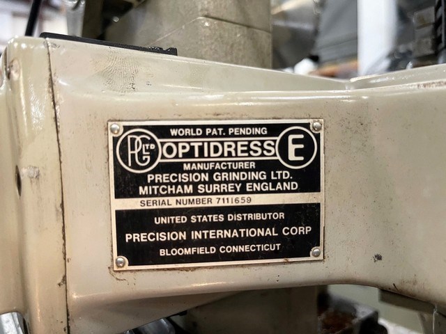 JACK MILL J-40 Tool & Cutter Grinder & OPTIDRESS E Projector Dresser # ...