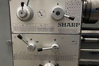 SHARP 1560G 15/20 x 60cc Gap Lathe 1992 SONY DRO #GMT-3273 SHARP 1560G 15/20 x 60cc Gap Lathe 1992 SONY DRO #GMT-3273