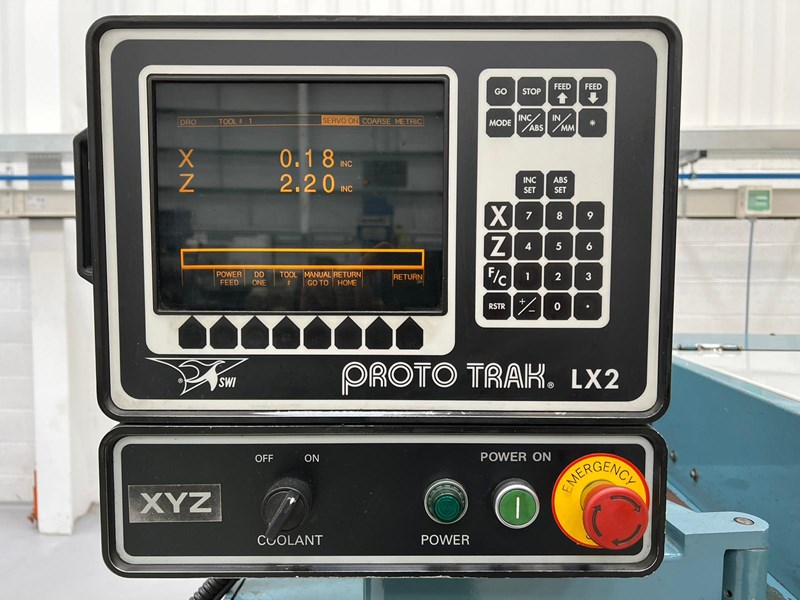XYZ 410 Proturn CNC Lathe with Proto Trak Control | pressXchange