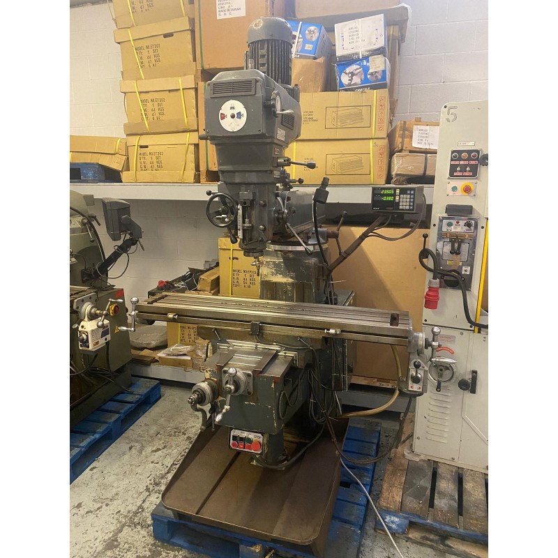 Ajax Turret Milling Machine Model AJT 1, 10 x 50 Table | pressXchange