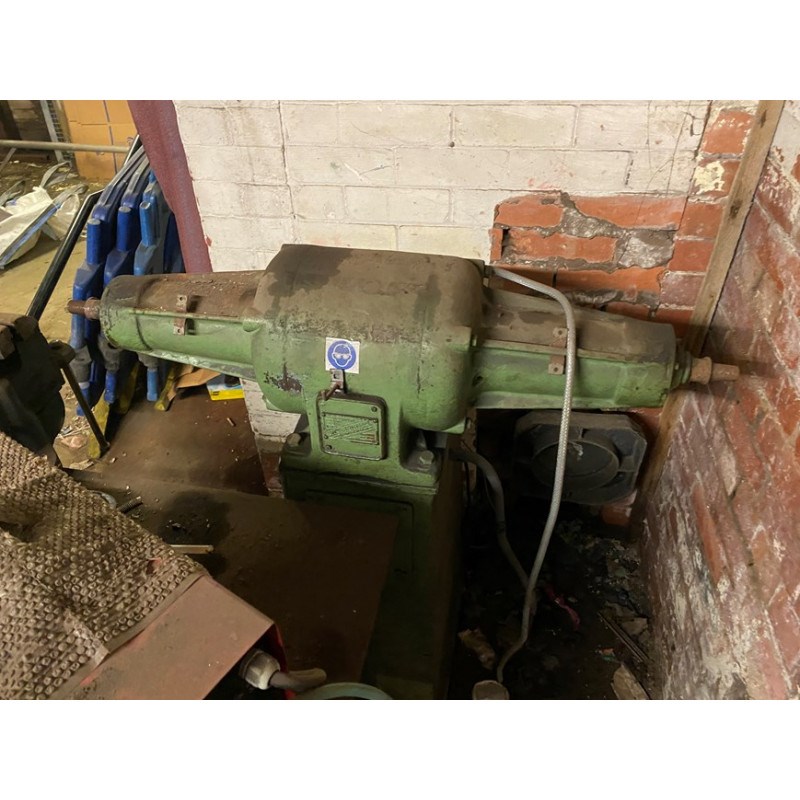 Canning Twin Spindle Pedestal Buffing / Polishing Machine | pressXchange