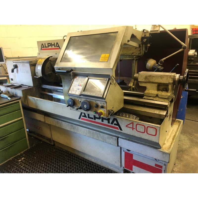 Harrison Alpha 400 CNC Lathe with Alpha Cam Software | pressXchange