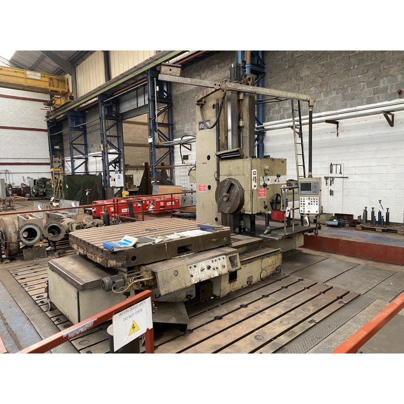 Union Heckert BFT 130/6 Floor Boring Milling Machine - Travelling ...