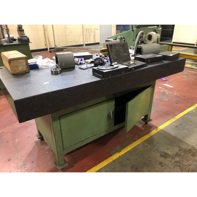WBJ Granite Inspection table 6ft x 3 ft with cupboard | pressXchange