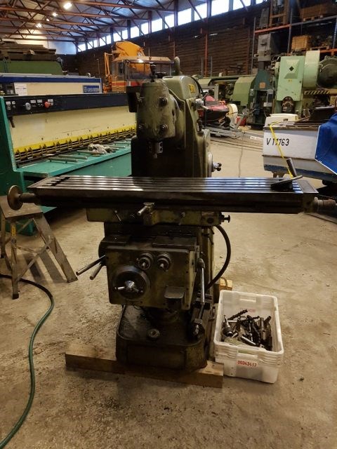 Universal milling machine SIMPLON BU Rapid, table: 1300 x 300 mm ...