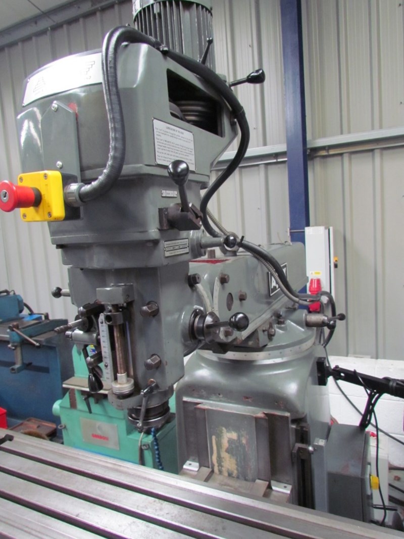 AJAX AJT4 TURRET MILLING MACHINE 6 | pressXchange
