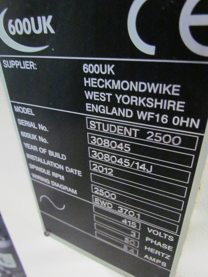 Used COLCHESTER STUDENT 2500-GAP BED CENTRE LATHE | pressXchange