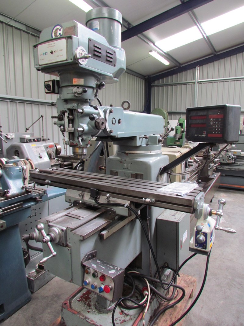 Semco model LC-11/2 VS Turret Milling machine | pressXchange