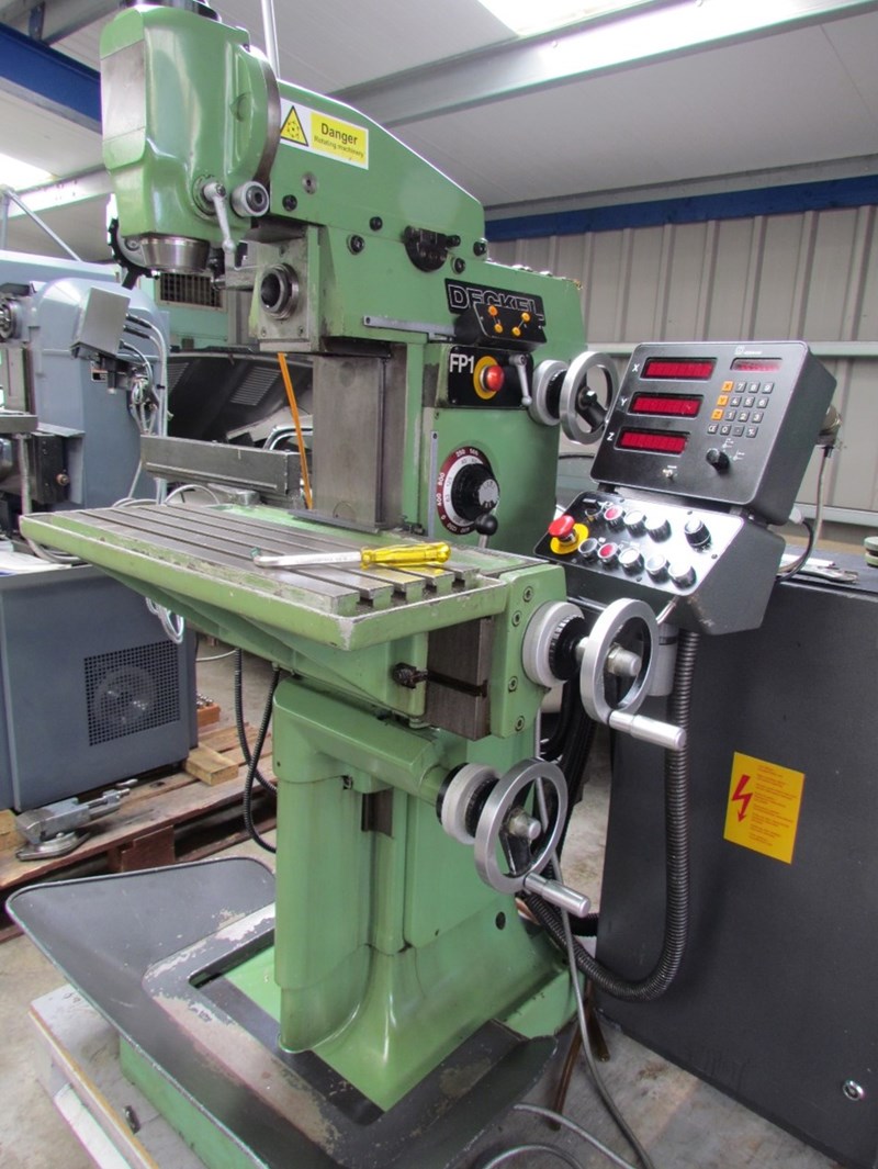 USED DECKEL MODEL FP1 MODEL 2101 YEAR 1981 HIEDENHAIN 111 | pressXchange
