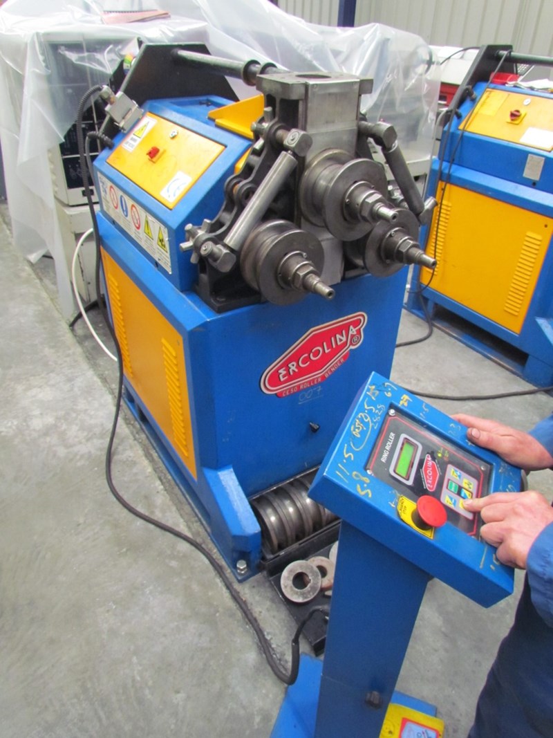 USED ERCOLINA HYDRAULIC RING ROLLER MODEL CE50H3 | pressXchange