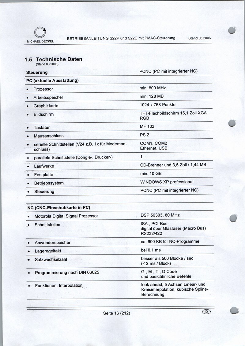 Universal Tool Grinding Machine Michael Deckel S22P Turbo | pressXchange