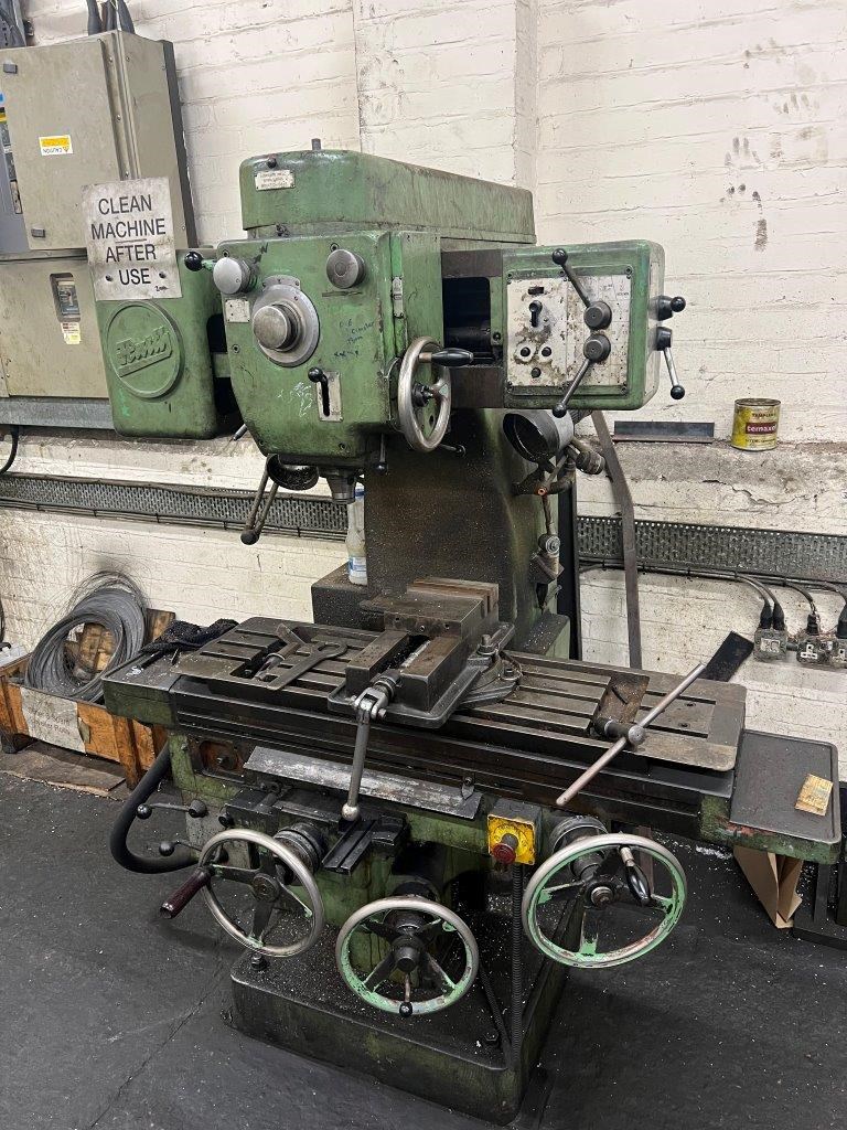 Carl Hurth V10a Vertical Milling Machine | pressXchange