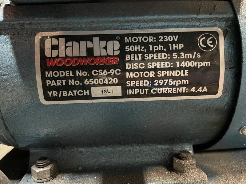 Clarke Wood Working Linisher | pressXchange