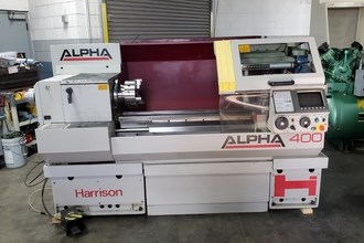 Harrison Alpha 400 Flatbed CNC Lathe with Fanuc Control, New in 1996 ...