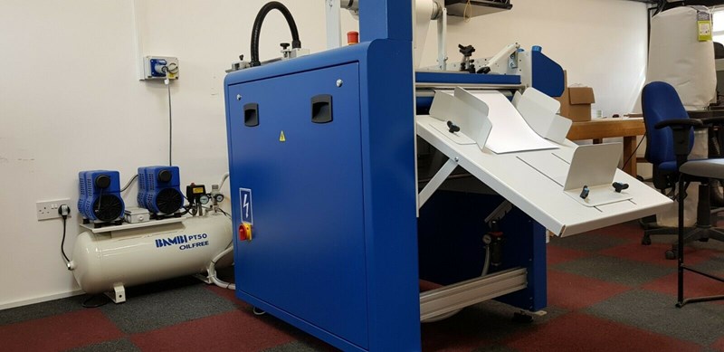 2019 D&K Neptune B3 Laminator with Foil Unit & Compressor | pressXchange