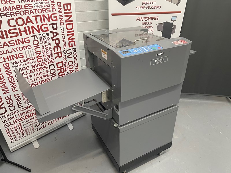 Duplo DC-445 Creaser with Perfroration | pressXchange