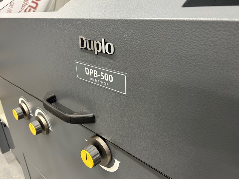 Duplo DPB-500 Perfect Binder | pressXchange
