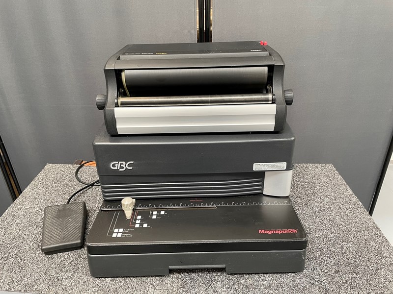 GBC MagnaPunch with CC2700 Coil Binder and Coil Die | pressXchange