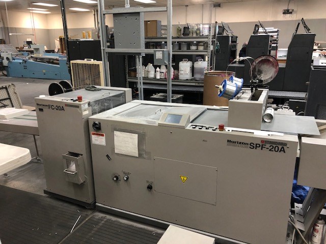 2004 Standard Horizon SPF20A VAC100A Booklet Maker | pressXchange