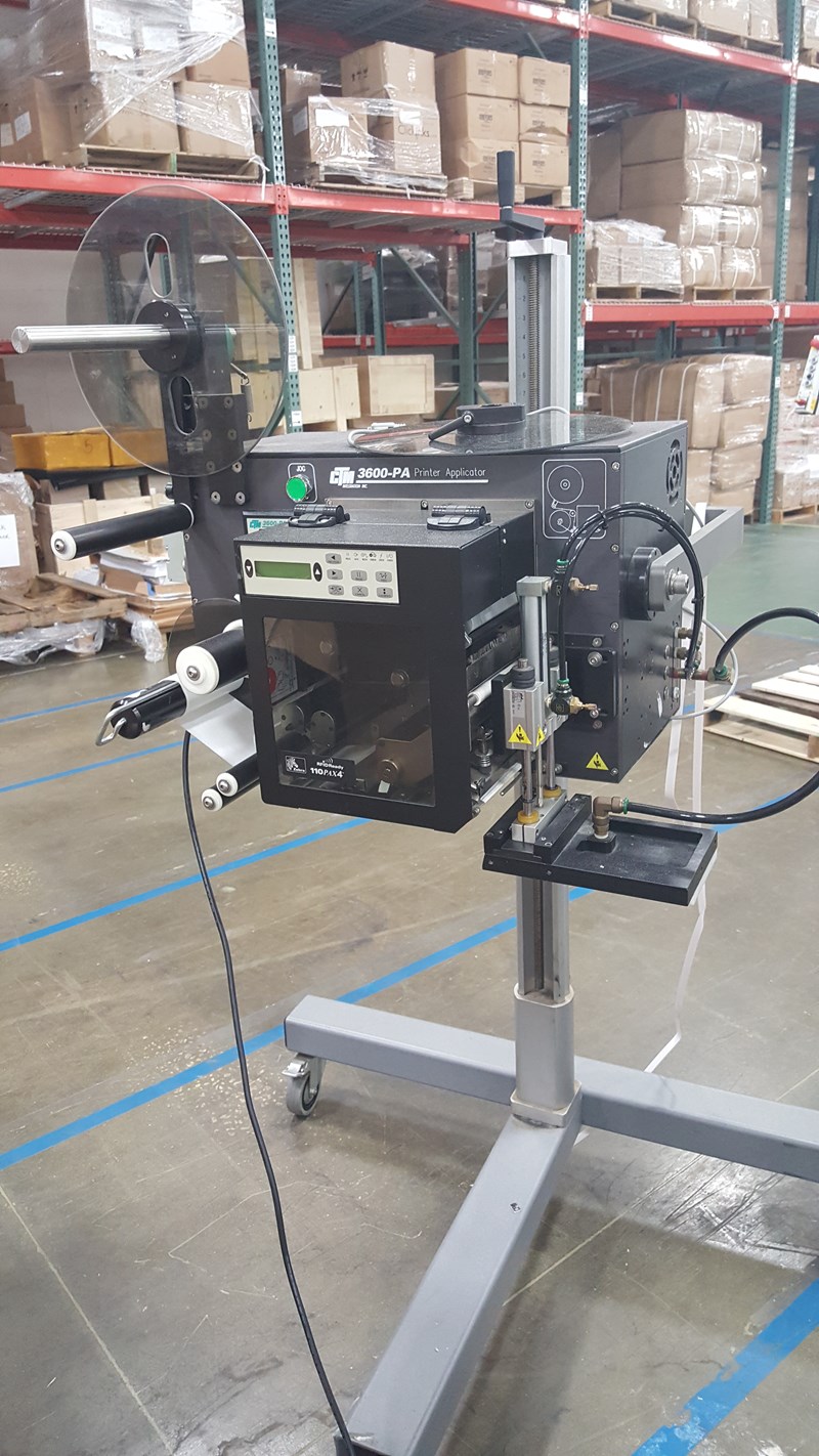 CTM 3600-PA DUAL ACTION TAMP PRINTER APPLICATOR | pressXchange