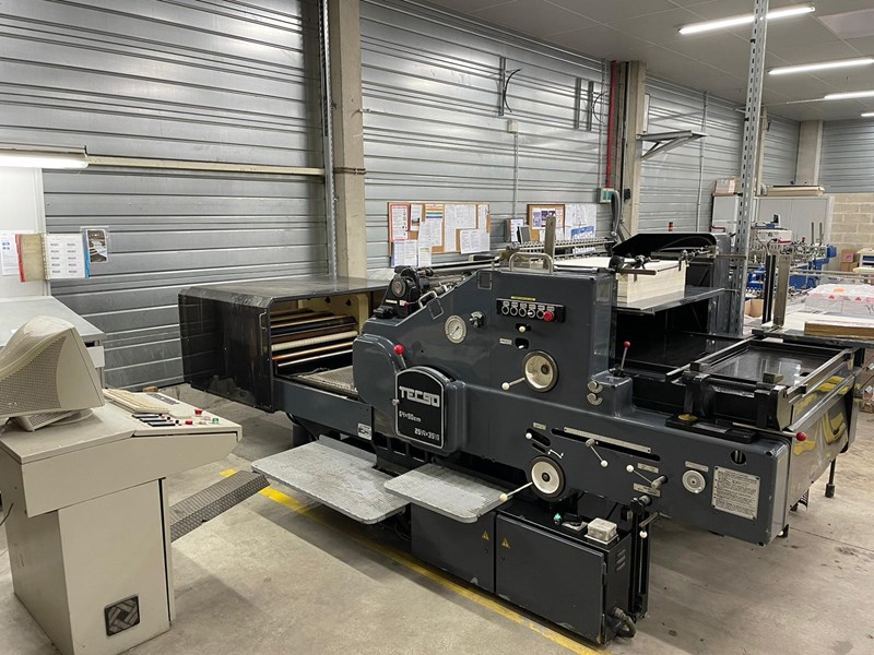 Heidelberg SBD with Hot Foil Tecso | pressXchange